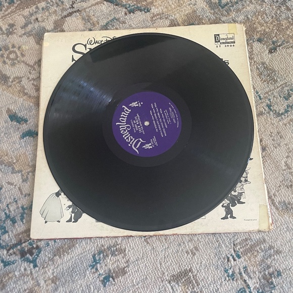 Disney | Media | Vintage Walt Disney Vinyl Records Snow White And The ...